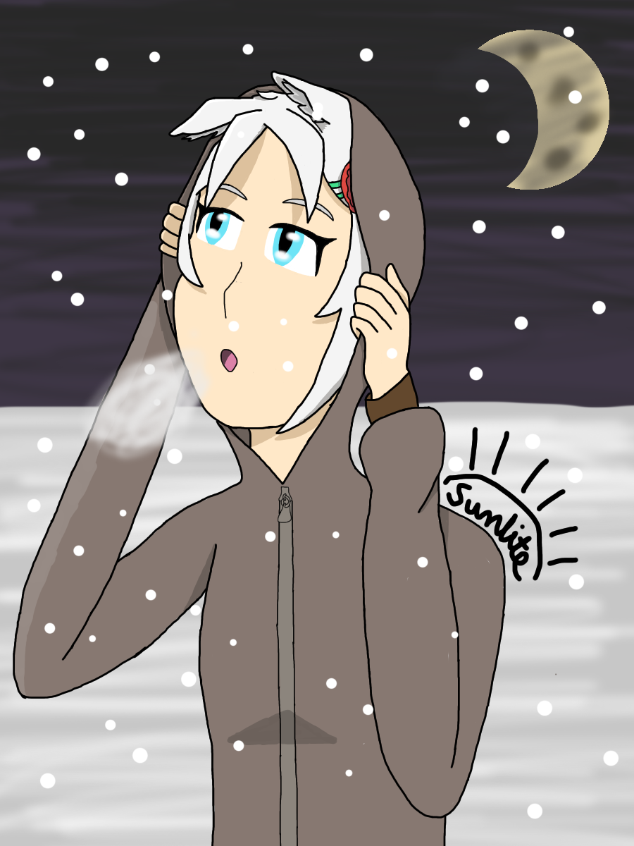 My New Wolf Girl OC Migano Speedpaint - ibisPaint