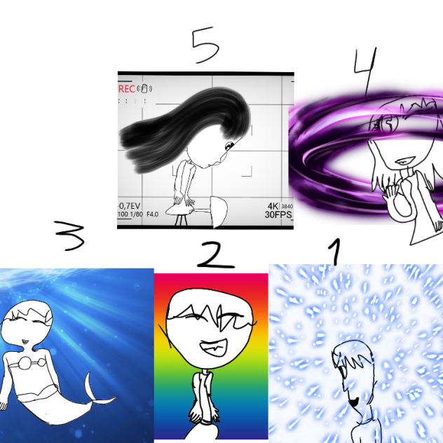 La Evolución de mis dibujos (parte 1) - ibisPaint