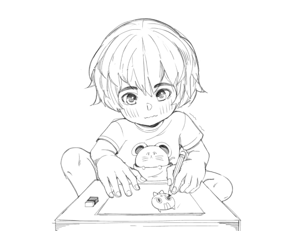 My Little boy - ibisPaint