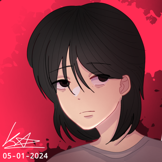 depressed girl - ibisPaint