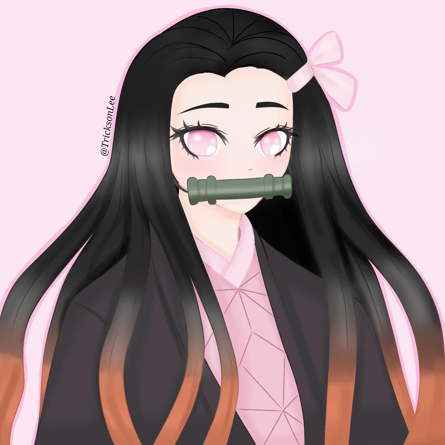 Nezuko - Demon Slayer fanart - ibisPaint
