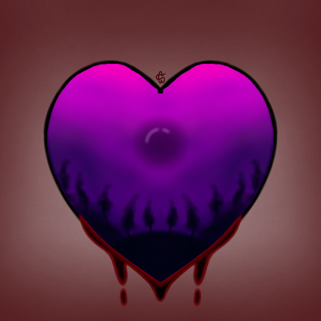 idk, cursed heart - ibisPaint