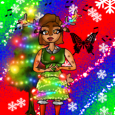 Renata a rena do Natal - ibisPaint