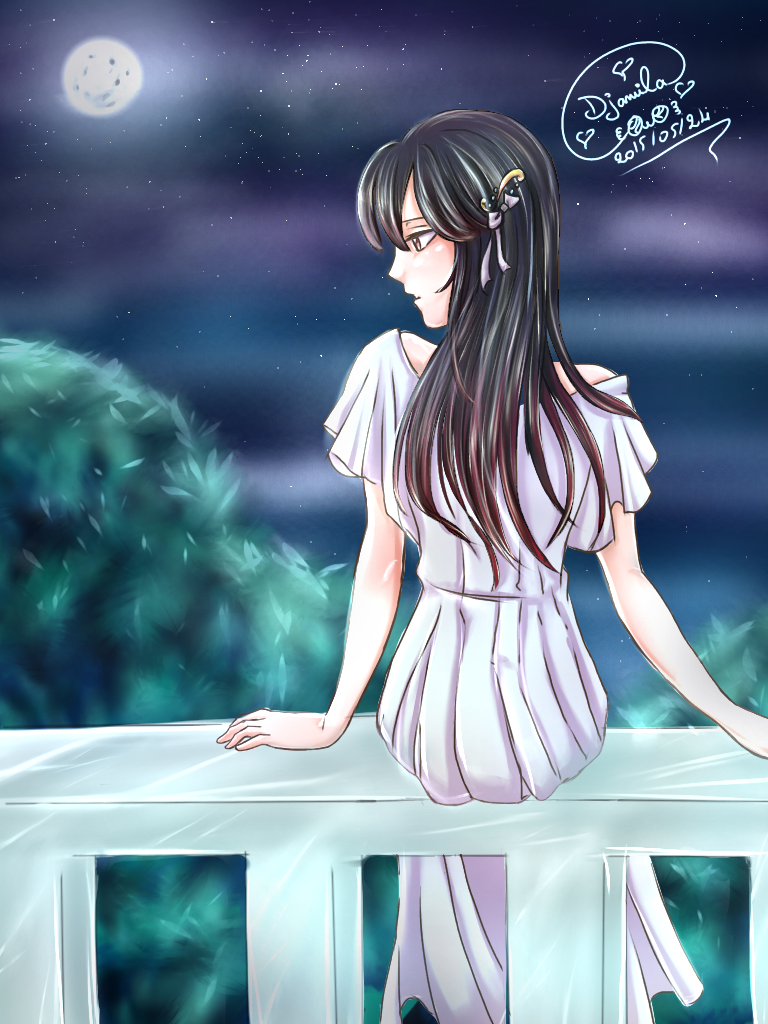 sad moonlight - ibisPaint