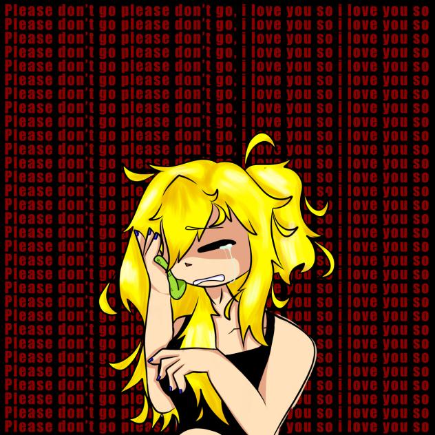 She may contain the urge to run away - ibisPaint