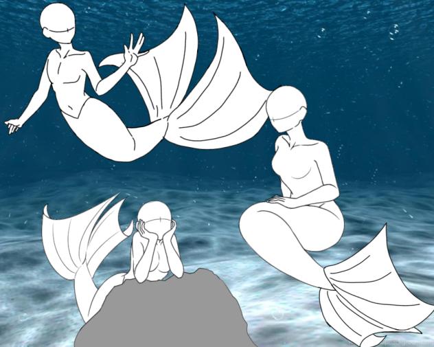 Free Under The Sea Collab - ibisPaint