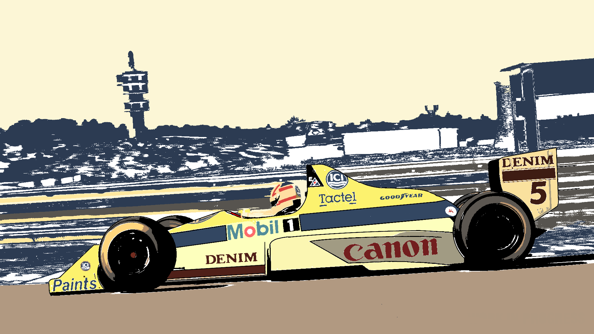 1988 Williams FW12 - ibisPaint