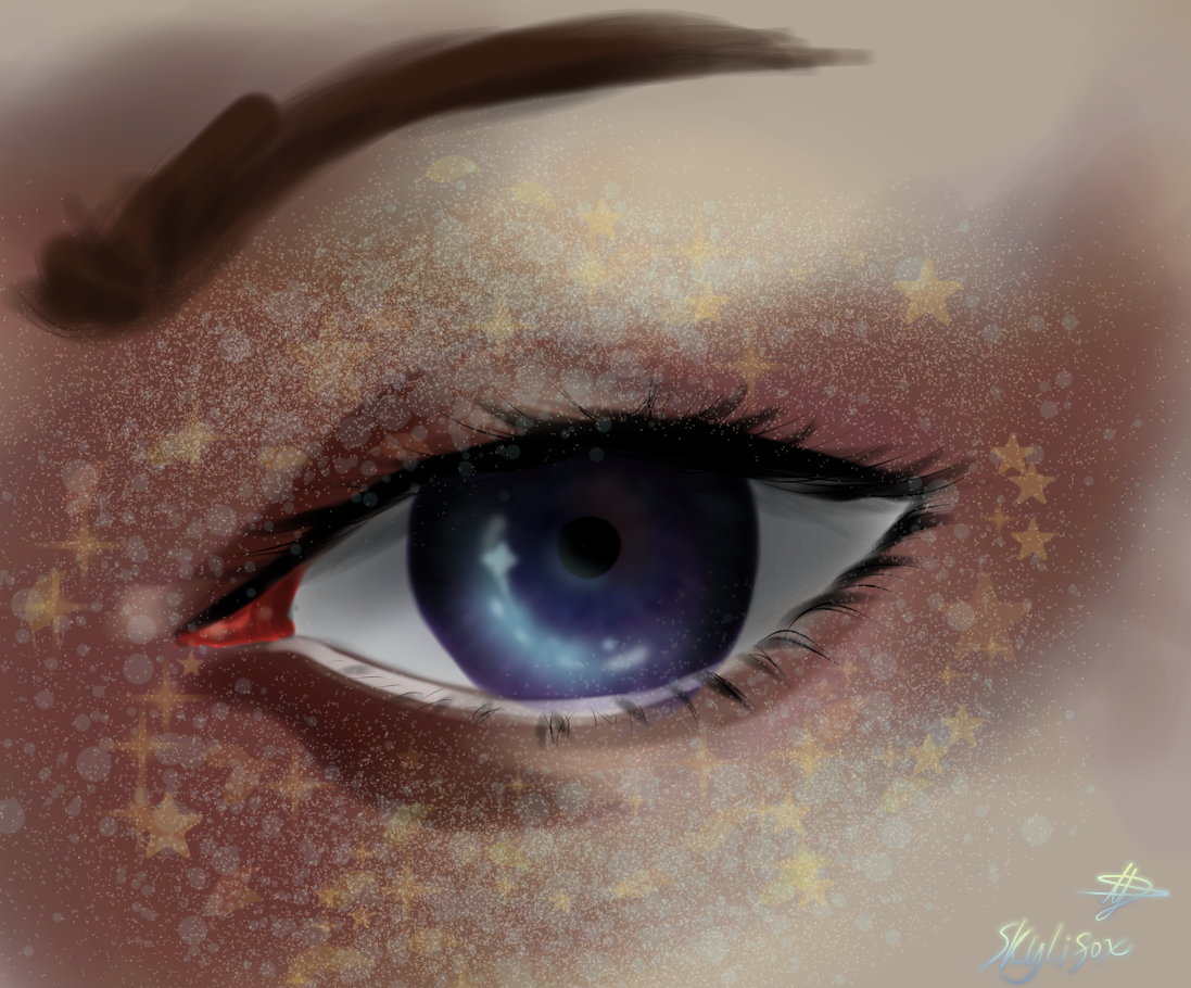 Beautiful eye - ibisPaint