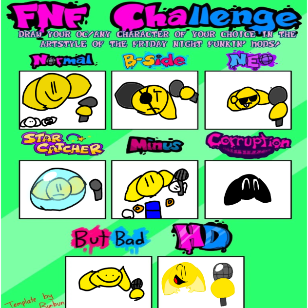 fnf challenge - ibisPaint