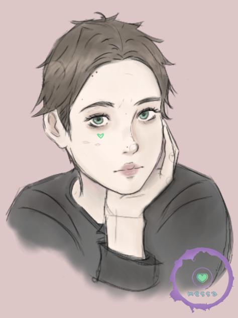 Self-portrait - ibisPaint