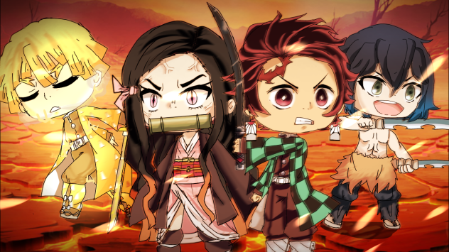 Demon Slayer gacha edit - ibisPaint