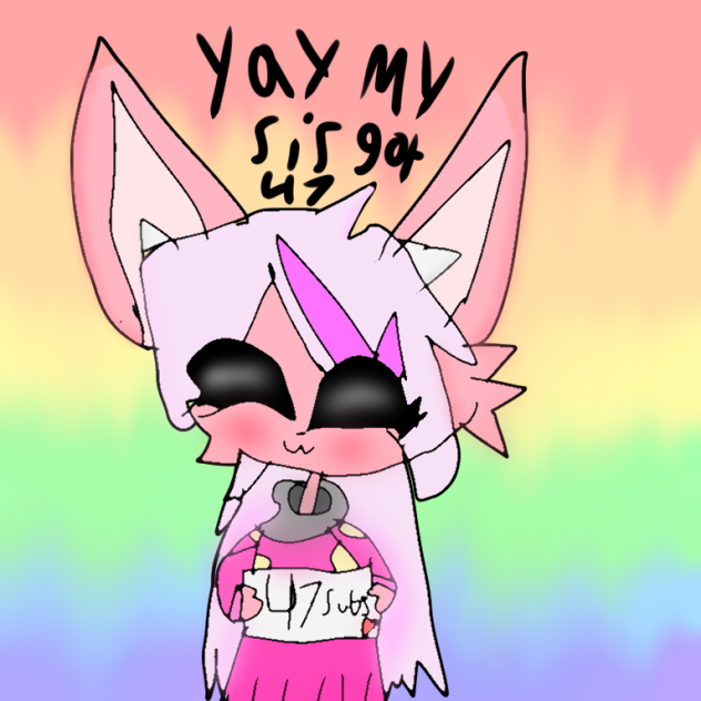 My sis got 47 subs yay - ibisPaint