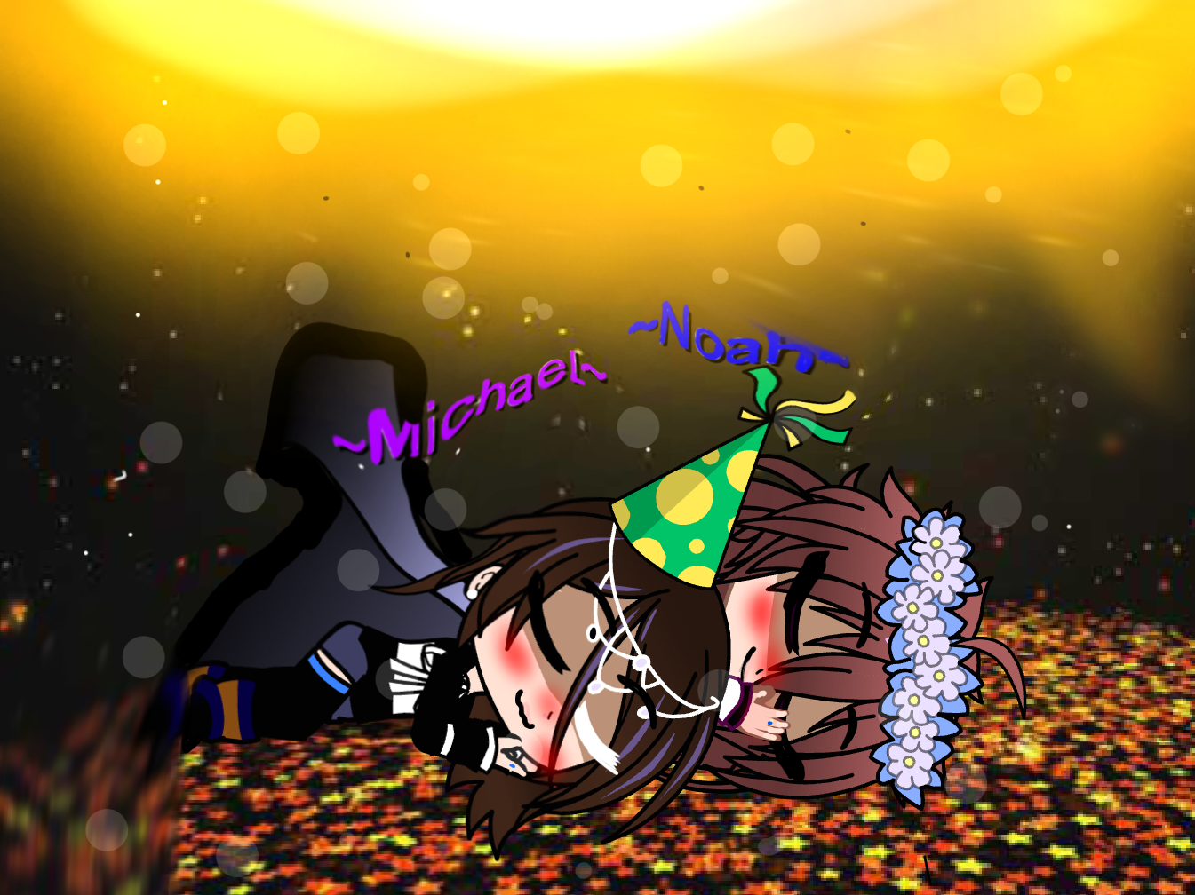 Mike x ennard - ibisPaint