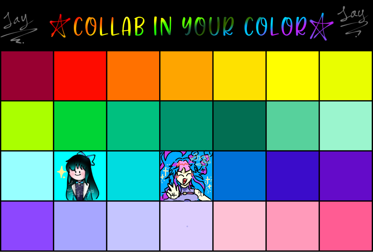 choose your color collab - ibisPaint