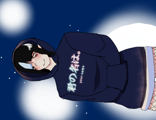 cuatro lunas (la tipa es la 4ta) - ibisPaint