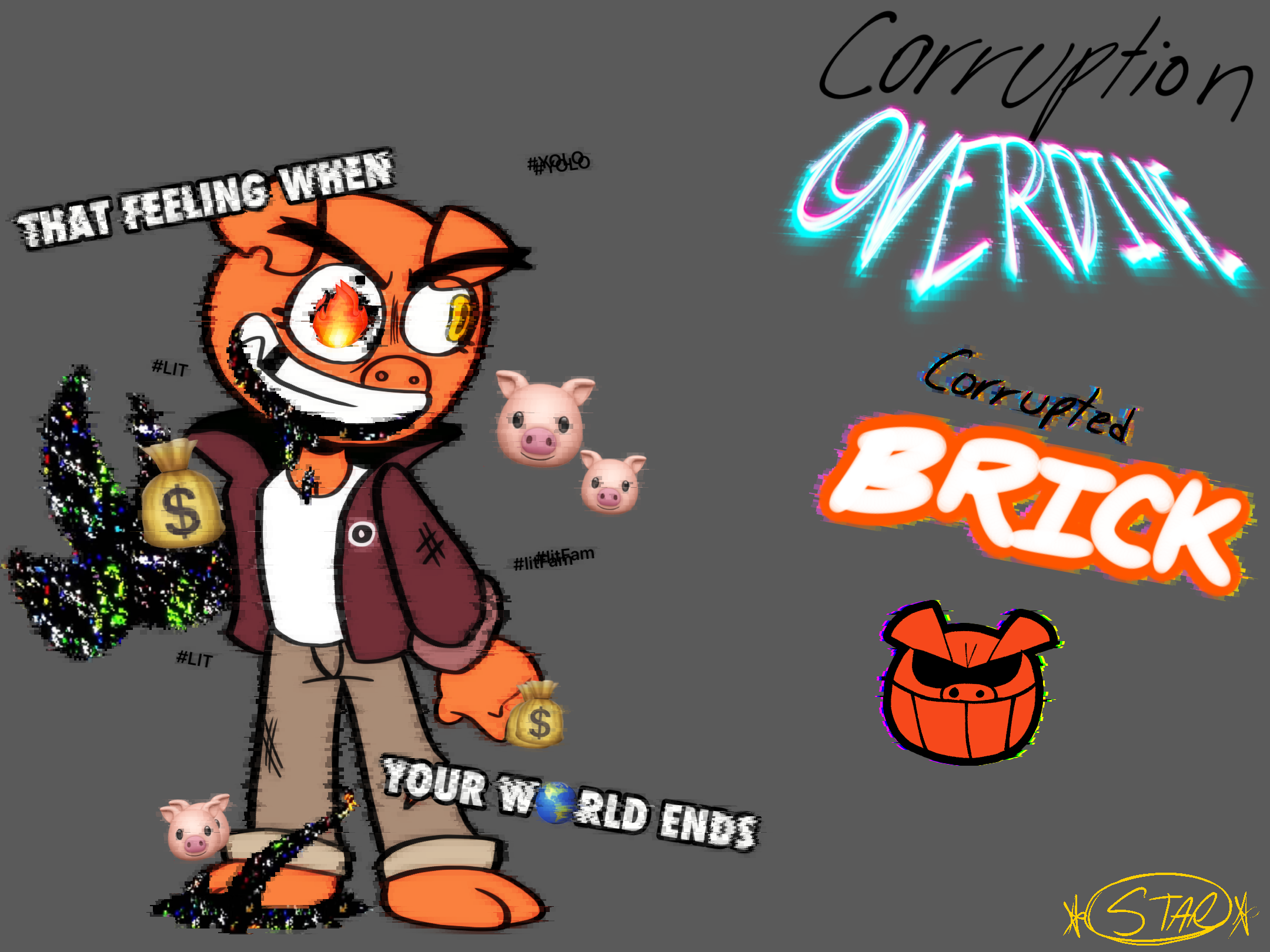 Pibby Brick - ibisPaint