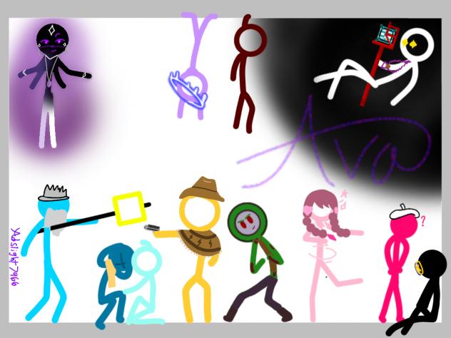 Alan Becker OC universe - ibisPaint