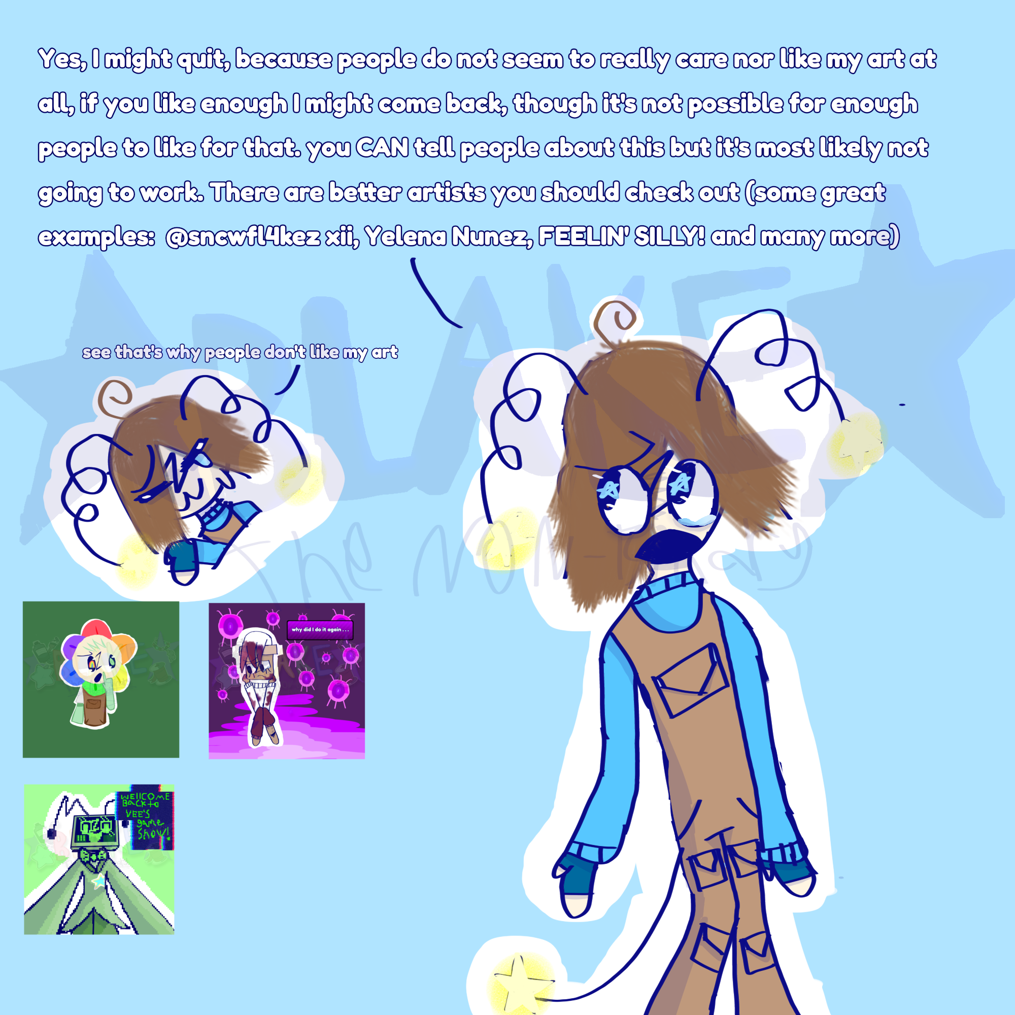 I might quit. - ibisPaint