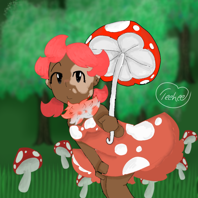 Mushroom girl🍄 - ibisPaint
