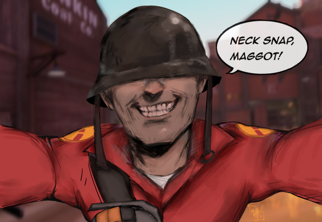 Lol TF2 art again - ibisPaint