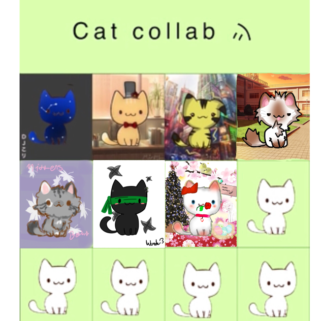 cat collab - ibisPaint