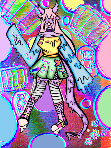 Demon slime - ibisPaint