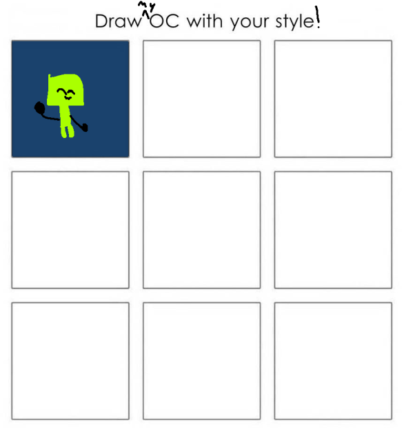 Draw my oc in your style! - ibisPaint