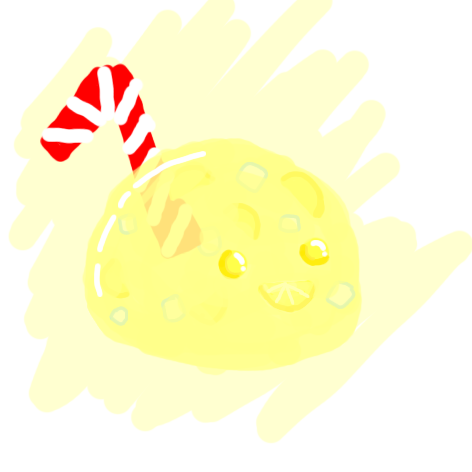Lemon Blob realistic - ibisPaint