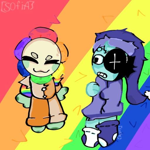 Dandy and astro - ibisPaint