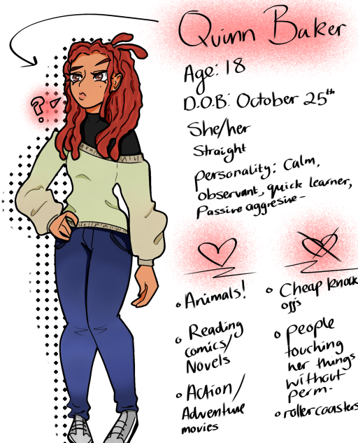 🥳Quinn’s full body ref 🥳 - ibisPaint