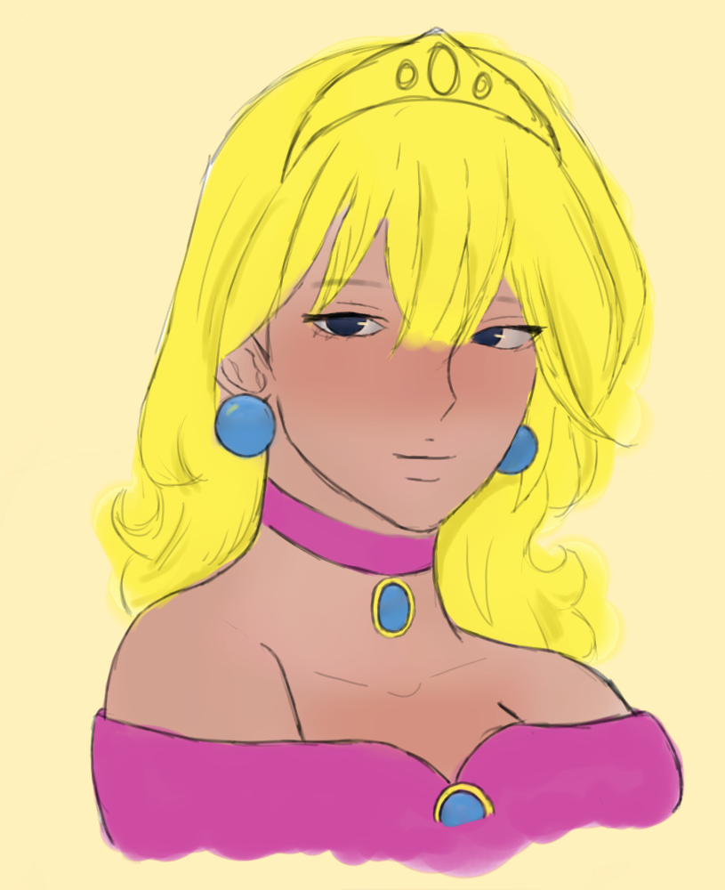 Princess peach 🍑 - ibisPaint