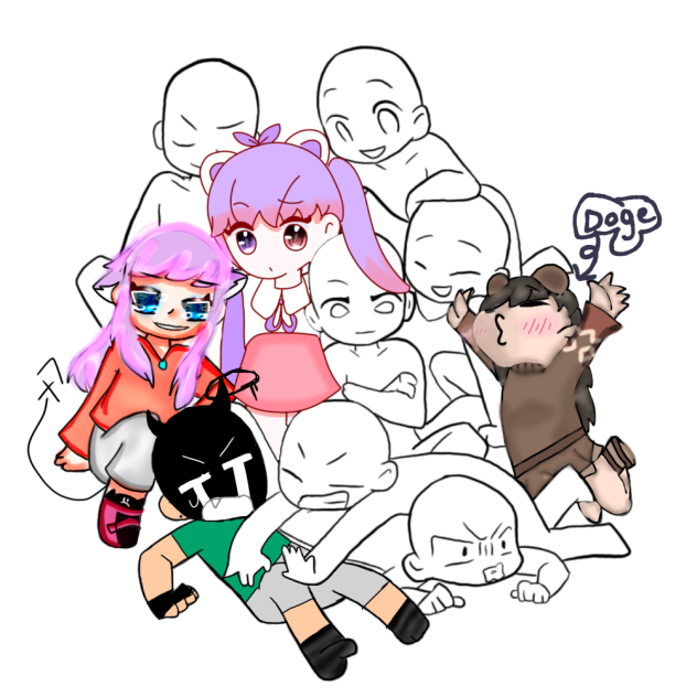 Pile Up Collab - ibisPaint