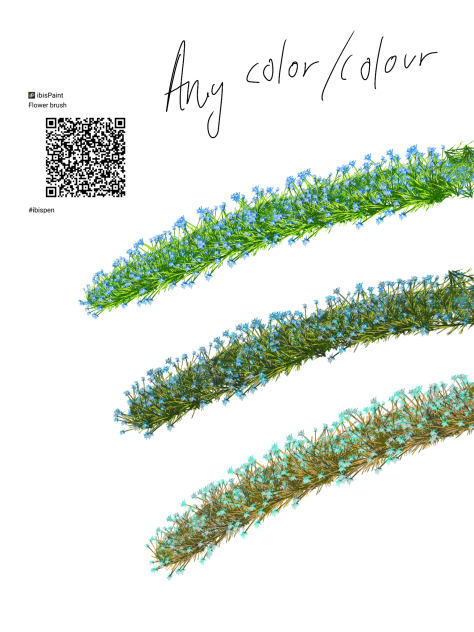 flower brush - ibisPaint