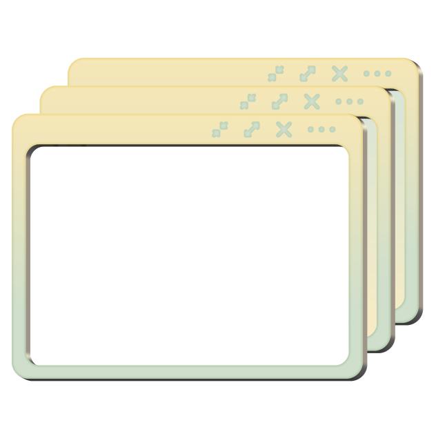 Pop-up Window Frame - ibisPaint