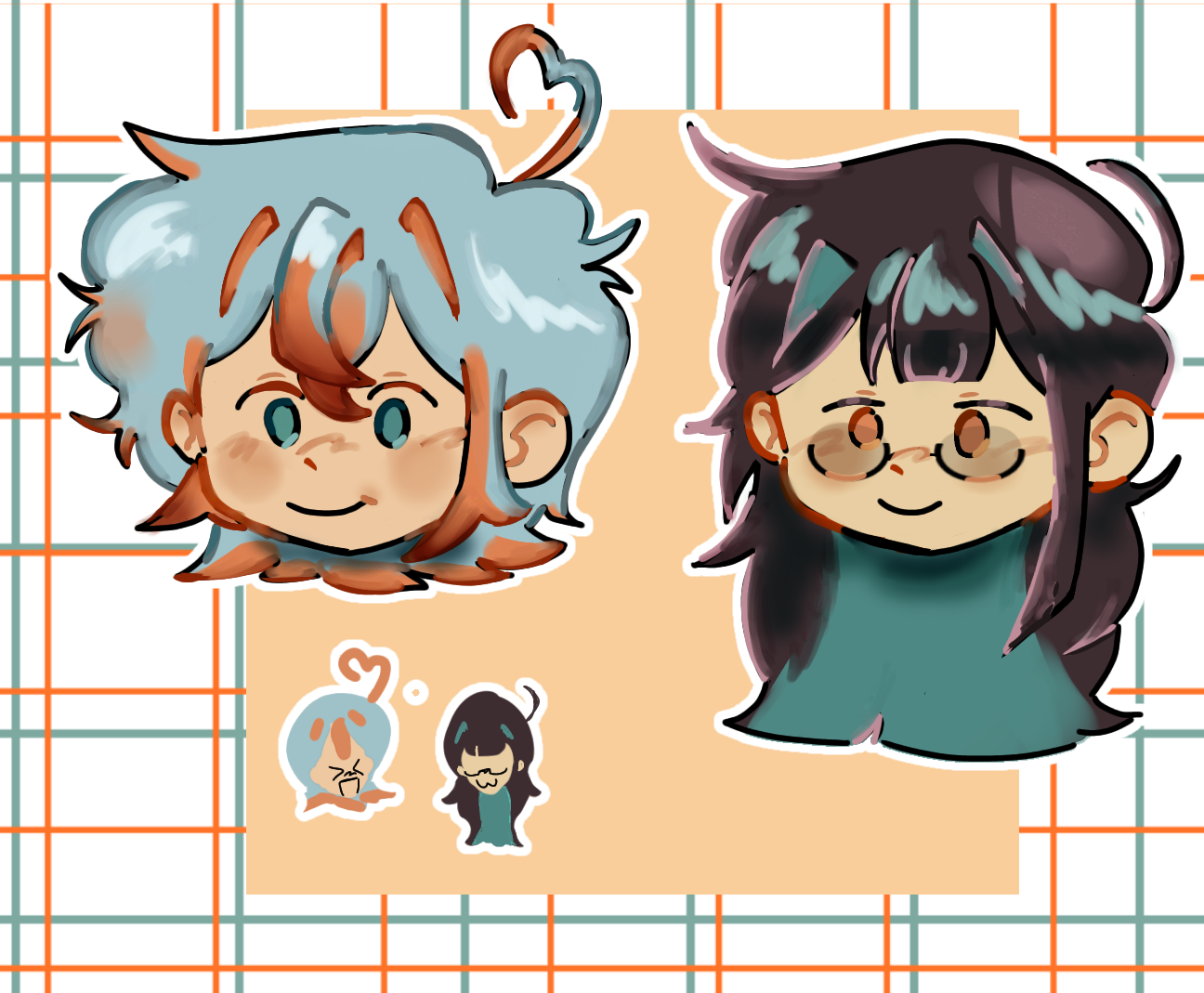 some ocs ! - ibisPaint