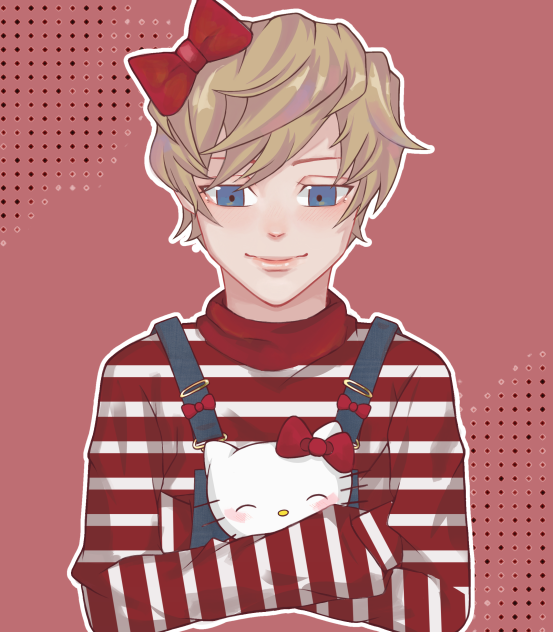 hello kitty + shiki ando - ibisPaint