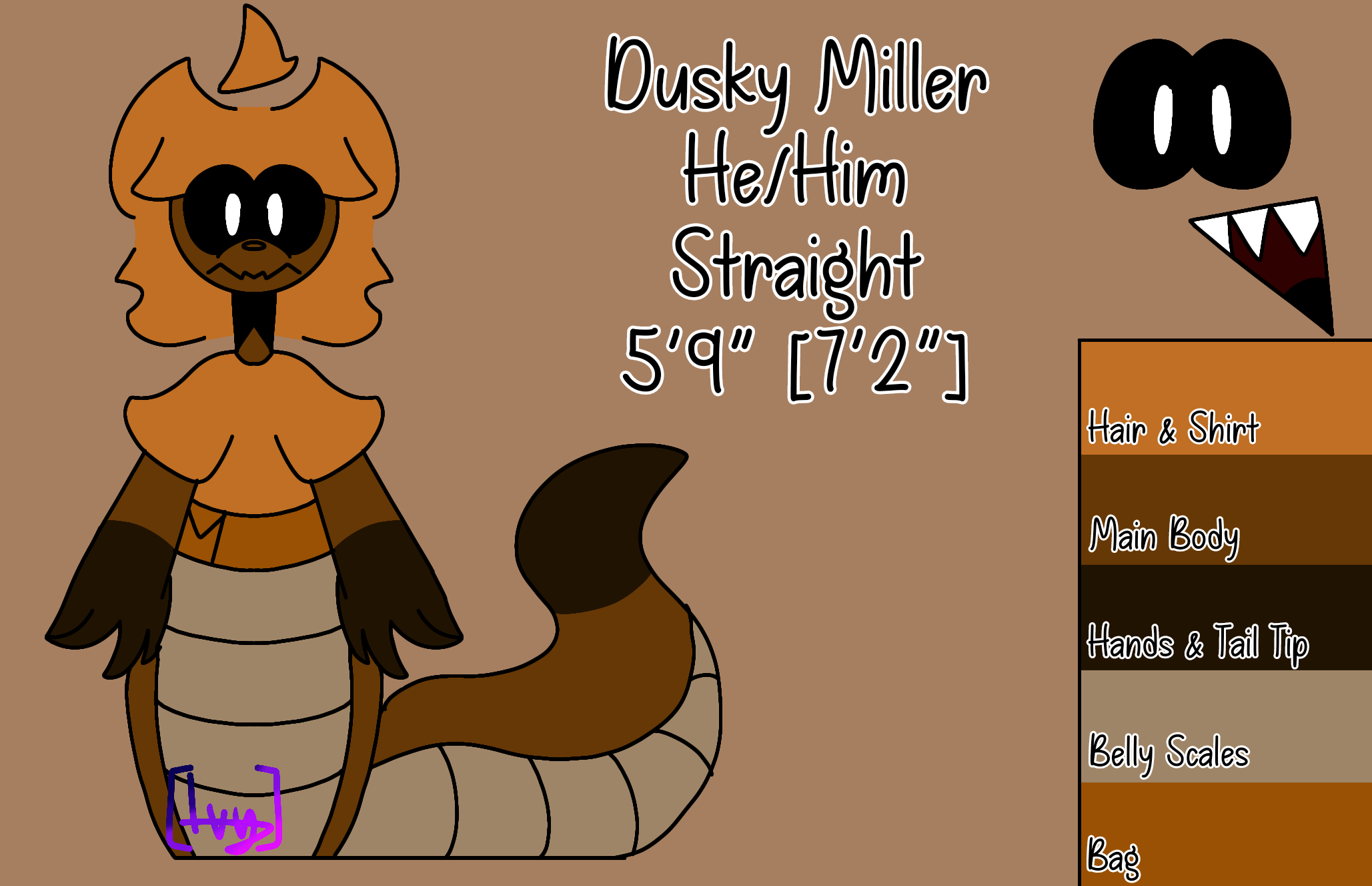 Offical Dusky Ref Sheet [2024] - ibisPaint