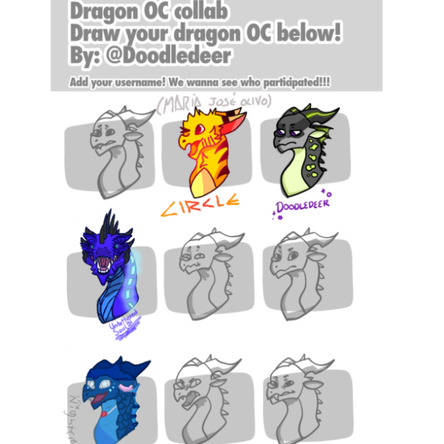 a little dragon collab(WOF) - ibisPaint