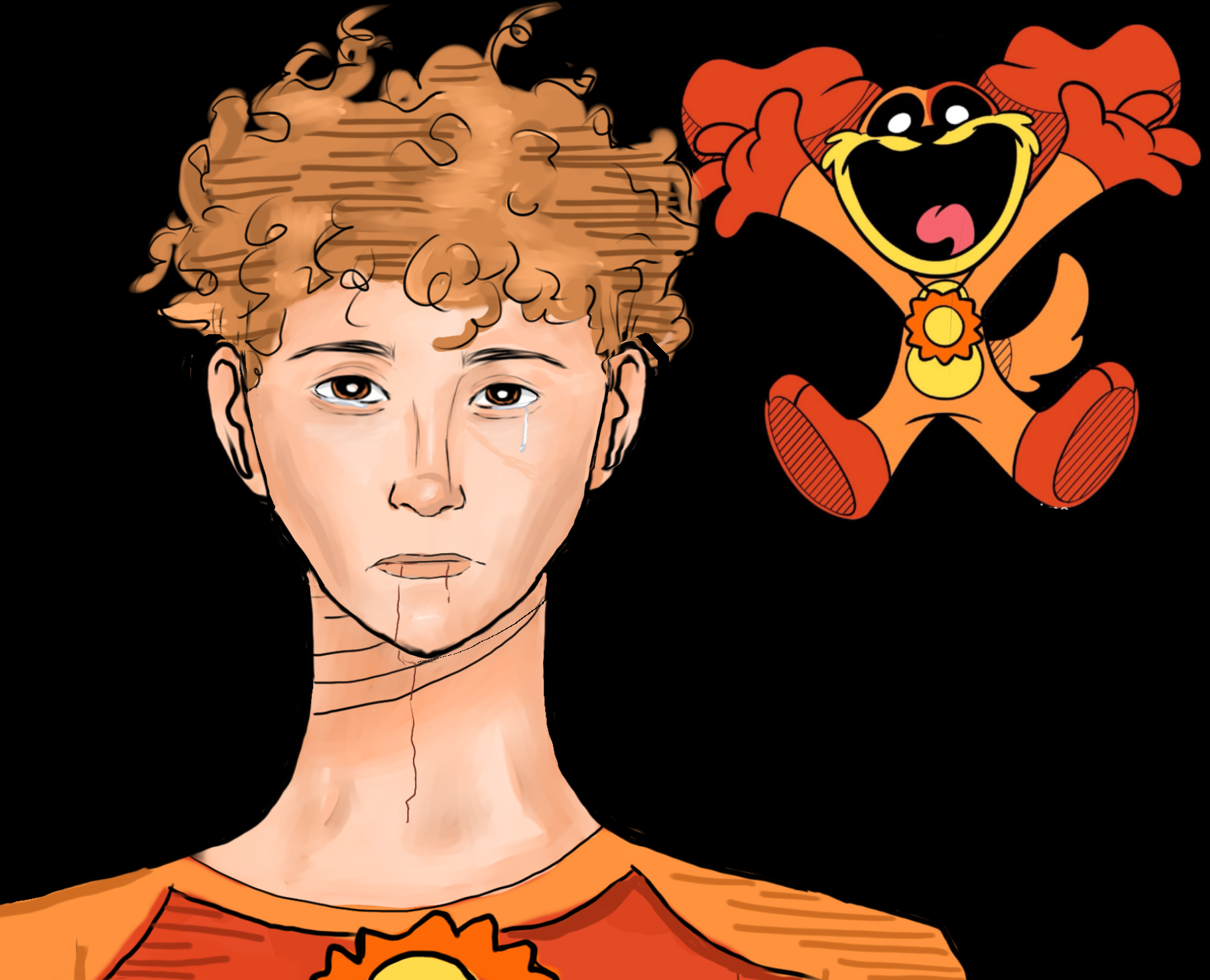 dogday as a human - ibisPaint