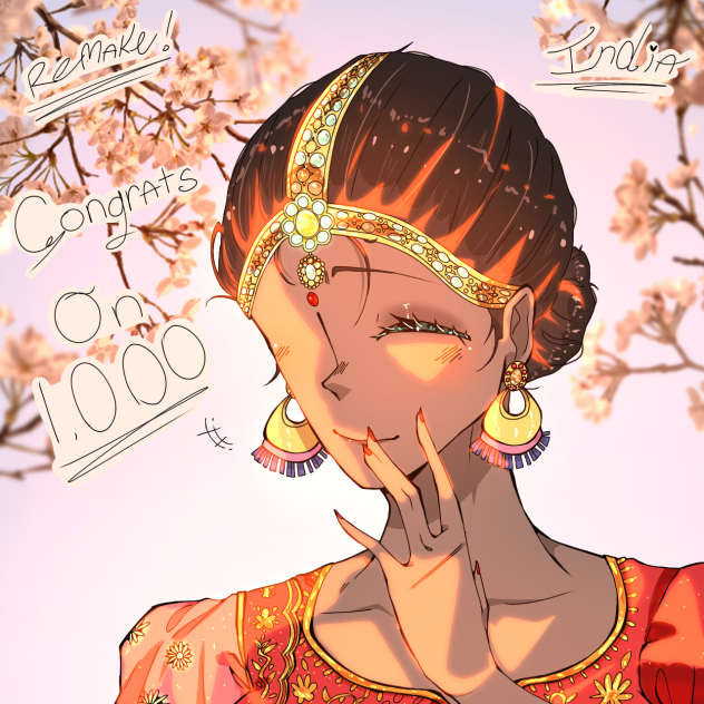 🇮🇳India🇮🇳 (fanart) (remake) - ibisPaint