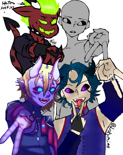 demon collab - ibisPaint