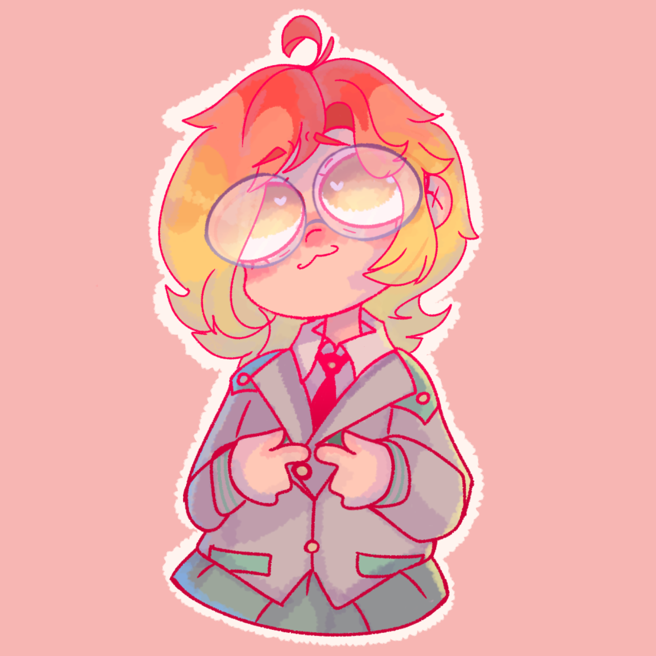 OC from BNHA; Hinoko Sasaki - ibisPaint