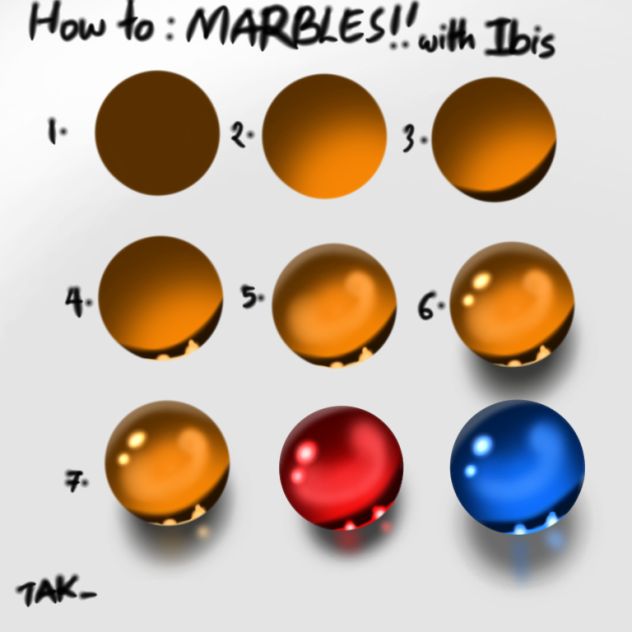 How to do Marbles with Ibis - ibisPaint