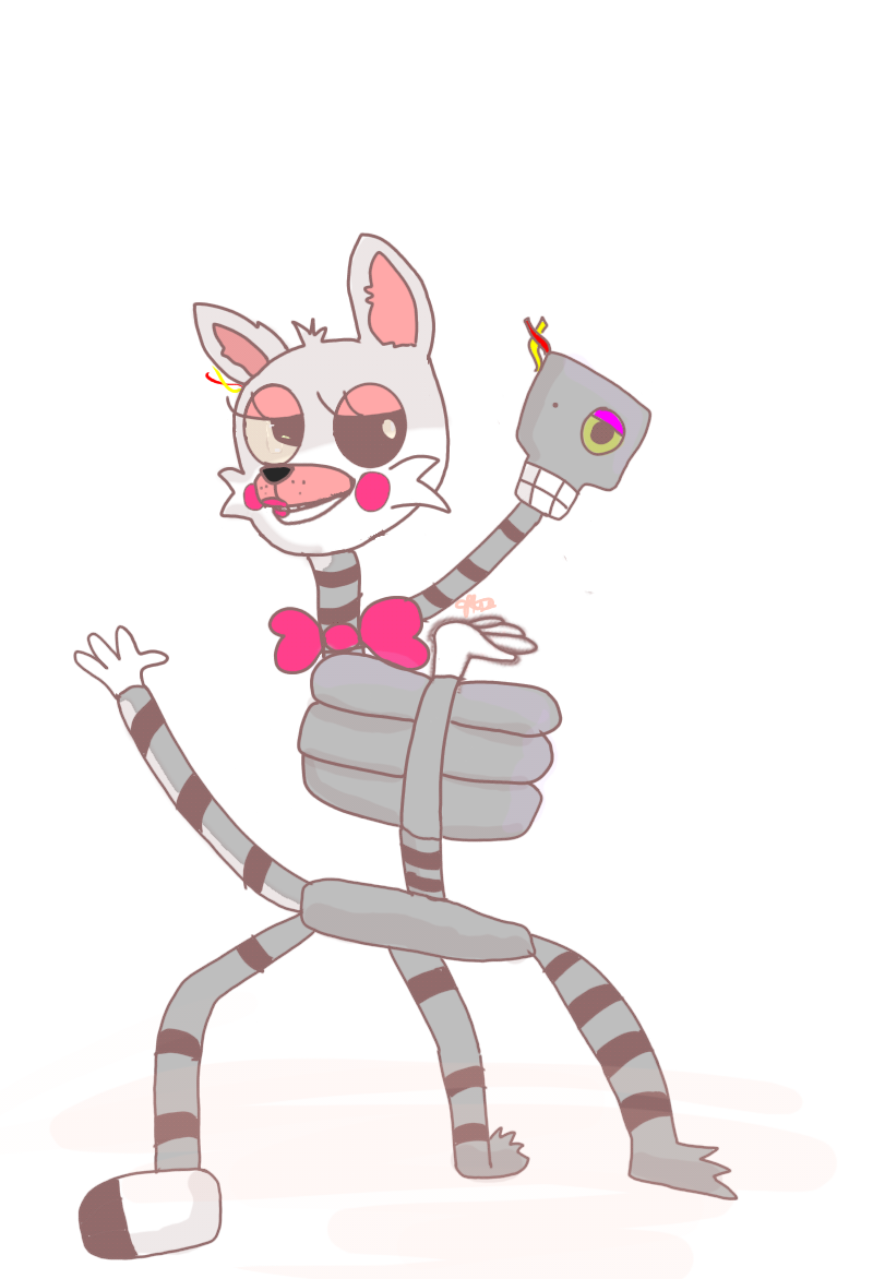 mangle -fnaf 2 - ibisPaint