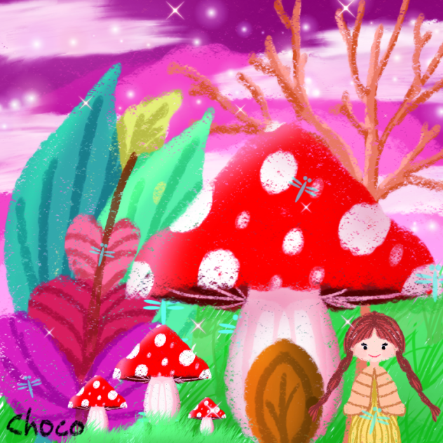 Mushroom Fantasy - ibisPaint