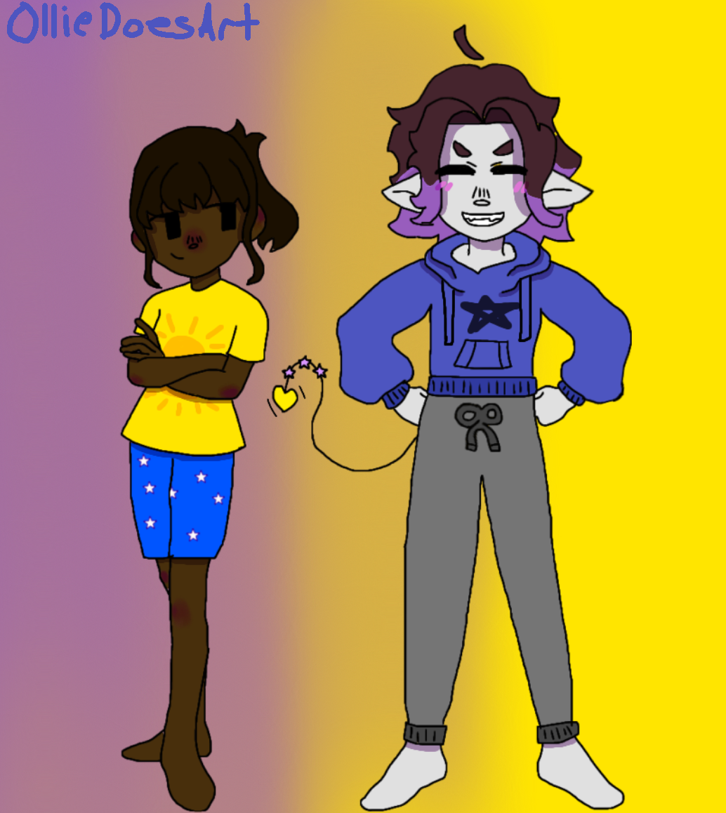 Jayce and meeeeee - ibisPaint