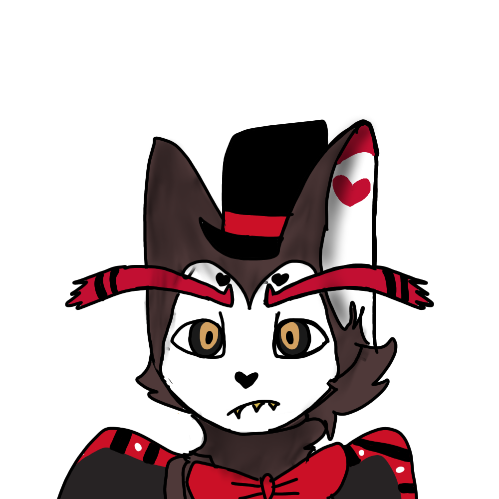 Little doodle of Husk from Hazbin Hotel - ibisPaint