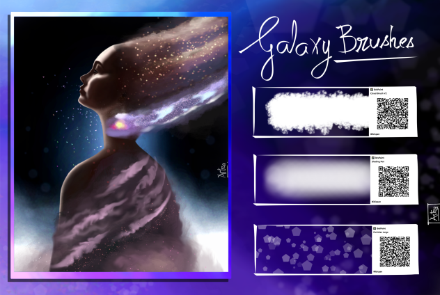 Basic Galaxy Brushes - ibisPaint