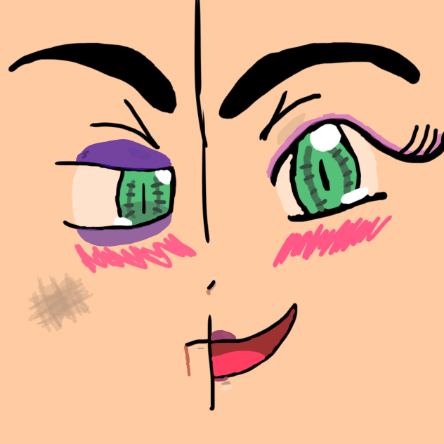 A different version of half’n’half - ibisPaint