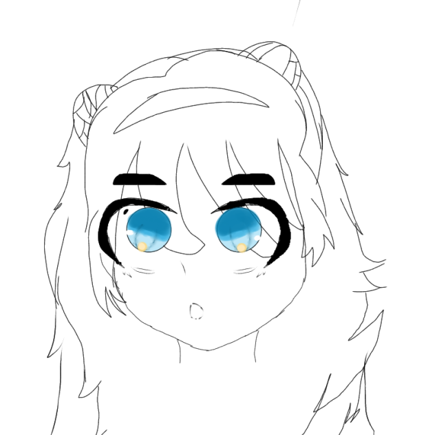 sketsa loli - ibisPaint